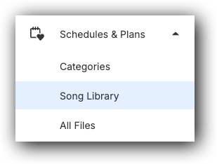 How to Create a Worship Set List in Pushpay ChMS