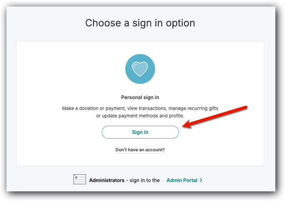 How to Give through the Donor Portal (Pushpay Site)