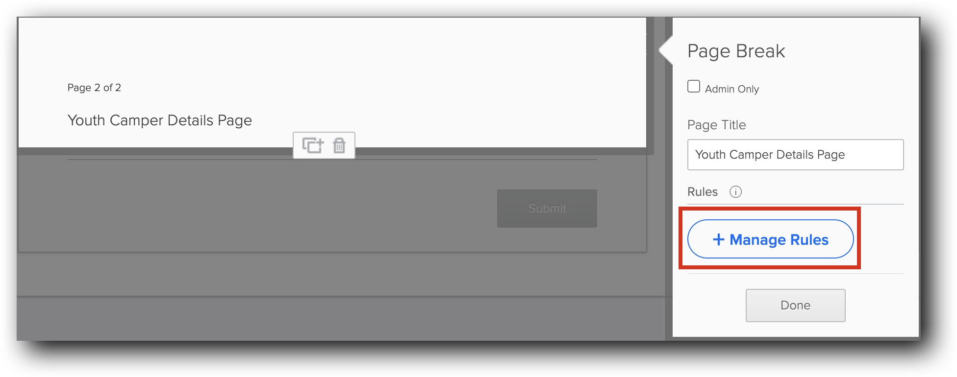 How to Add Conditional Logic in ChMS Forms