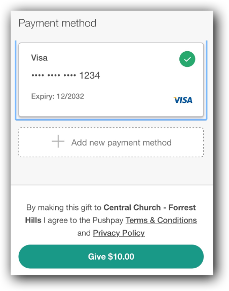 How to Create a Pushpay Account