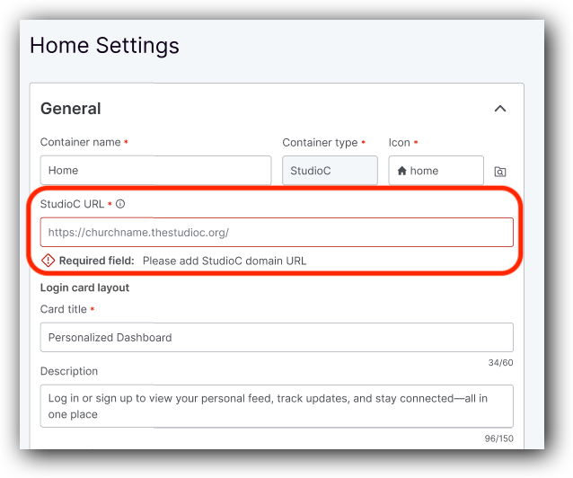 How to Set up the StudioC Integration with App Studio