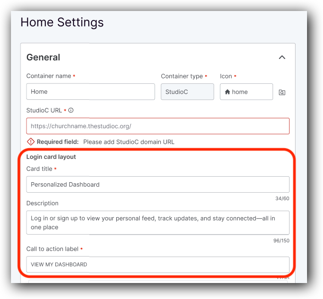 How to Set up the StudioC Integration with App Studio
