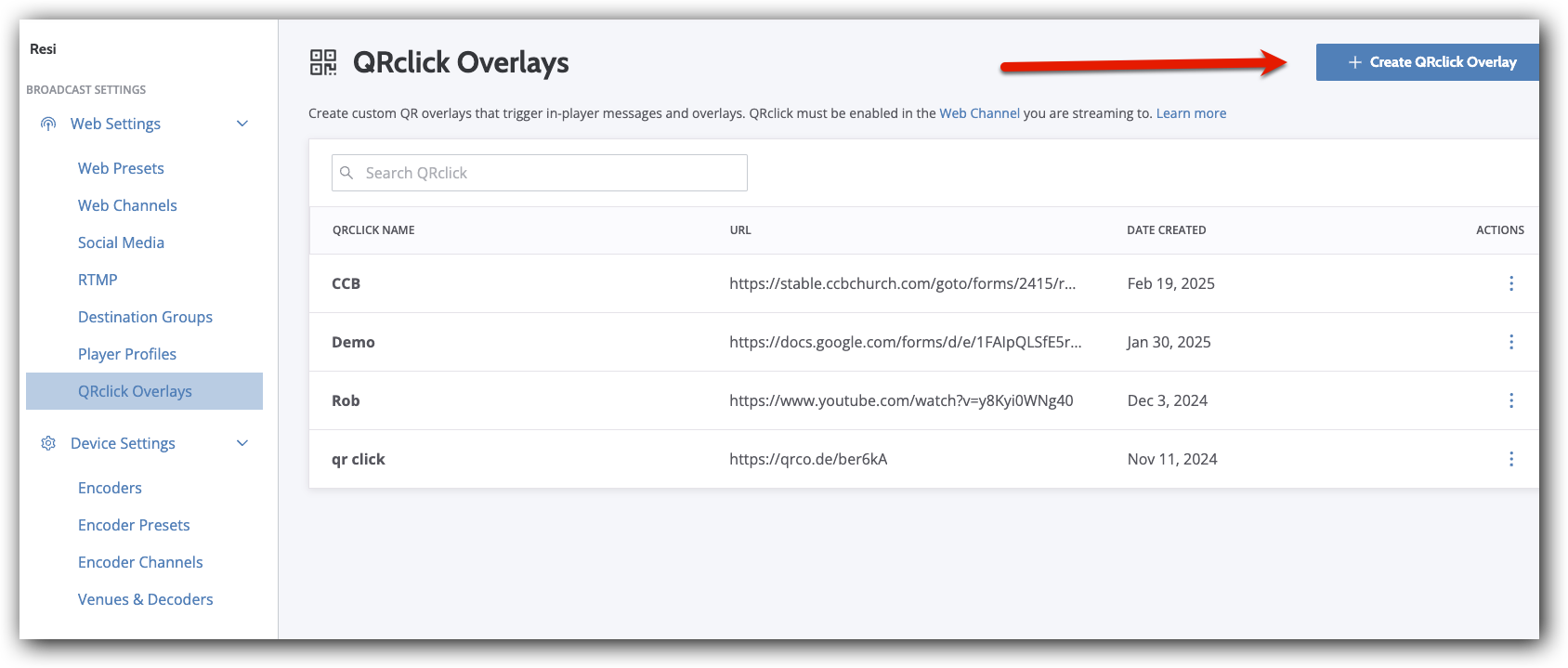 How to Use QRclick Overlays