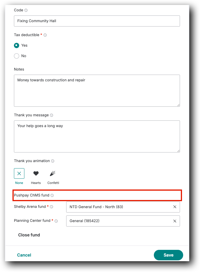 Learning about Fund Sync
