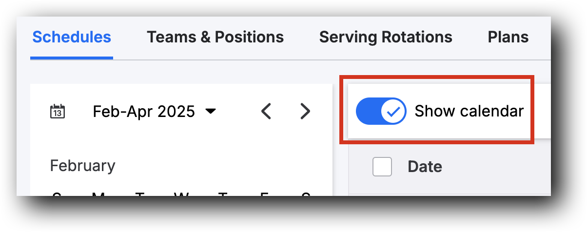 Learning about the Schedules List in Pushpay ChMS