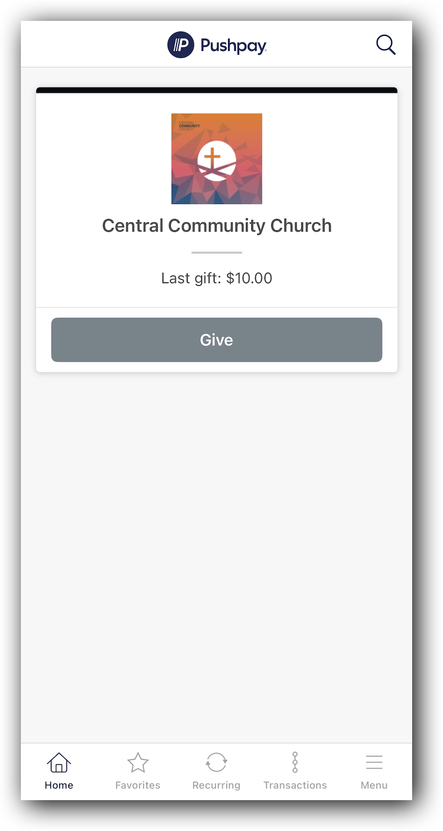 How to Give Using the Pushpay giving App